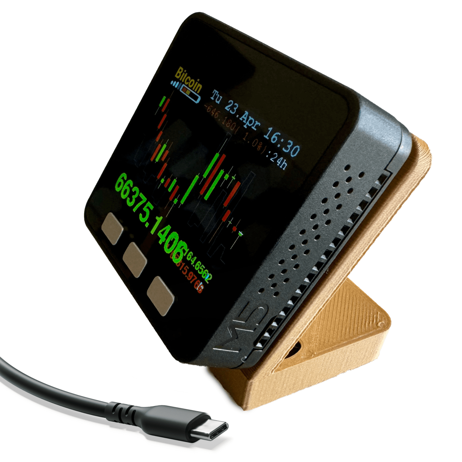 Stock & Crypto Price Display – Desk Gadget - Encinitas 3D