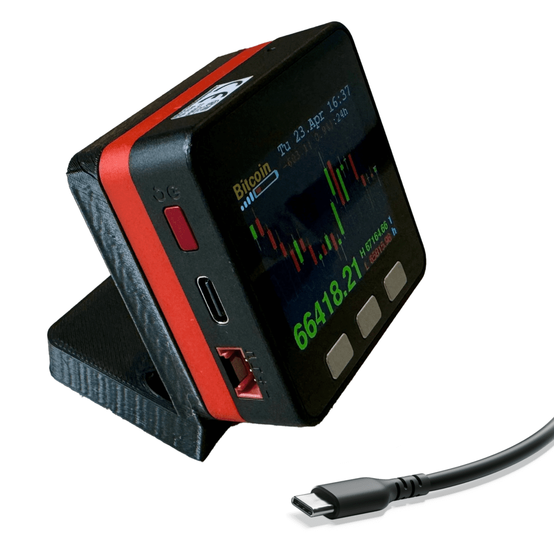Stock & Crypto Price Display – Desk Gadget - Encinitas 3D